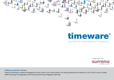 timeware® Professional software - multi-location workforce management