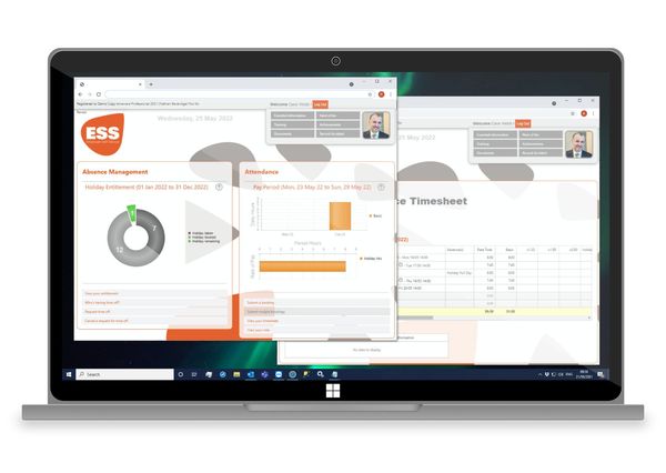 ESS (employee self service) - remote access to extensive functions